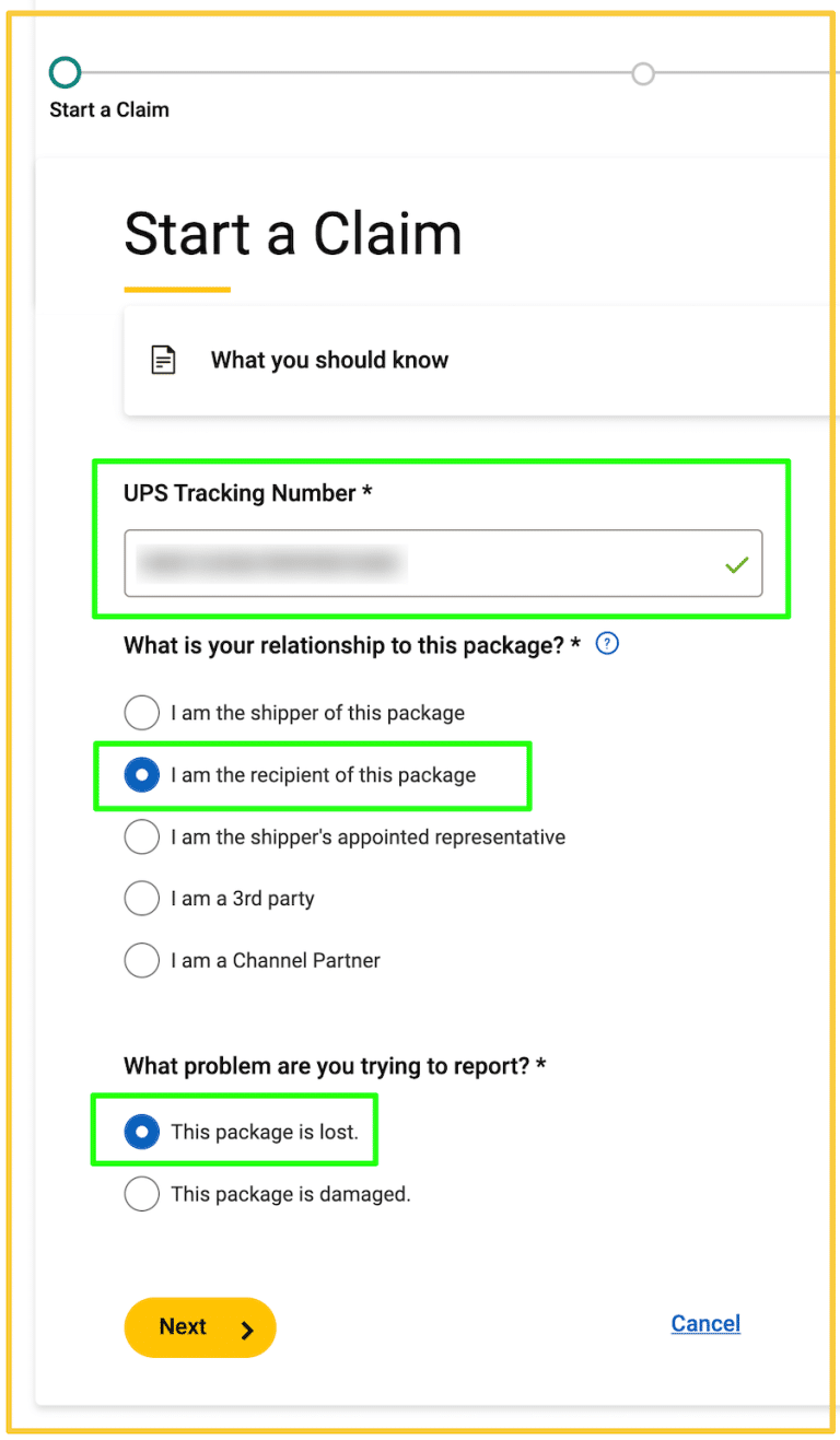 How to Make a UPS claim - Lost Packages - MAILBOX MASTER