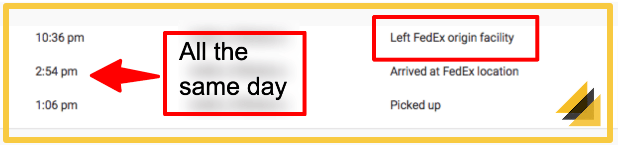 What Does “Left FedEx Origin Facility” Mean? - MAILBOX MASTER