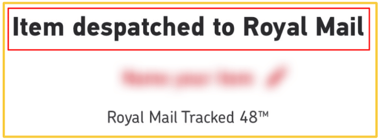 Royal Mail "Sender Despatching Item": Meaning? - MAILBOX MASTER