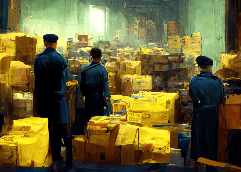 Shipment Awaiting Physical Release Customs Controlled Area - MAILBOX MASTER