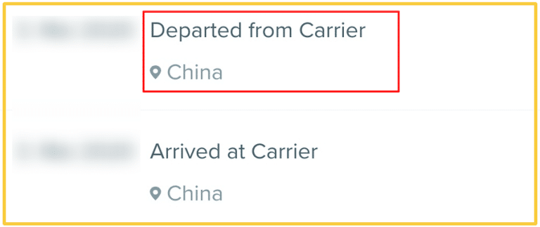 “Departed from Carrier” Wish Tracking Guide - MAILBOX MASTER