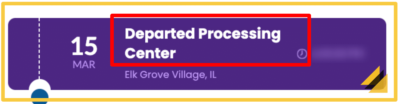 What Does “Departed Processing Center” Mean? - MAILBOX MASTER